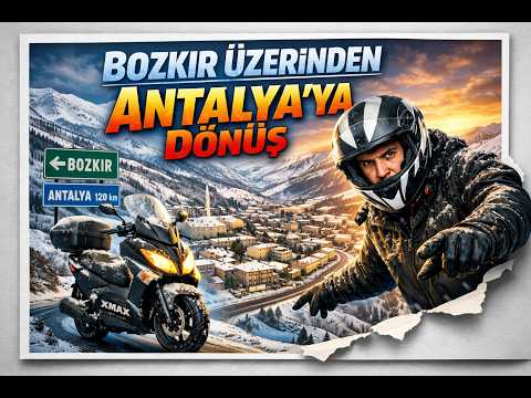 Bir dönüş hikayesi (Bozkır antalya yolu) Adanadan antalya ya dönüyorduk vol2 #keşfet #motovlog #vlog