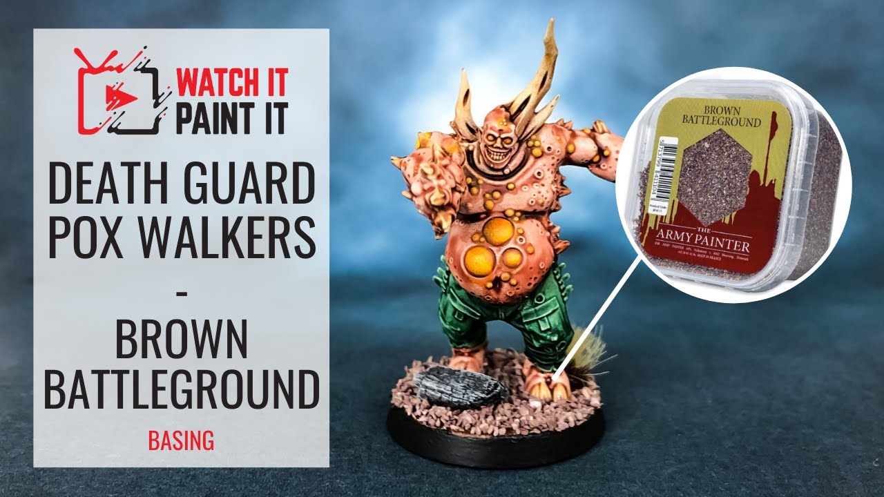 The FASTEST and EASIEST Warhammer 40k Basing - YouTube