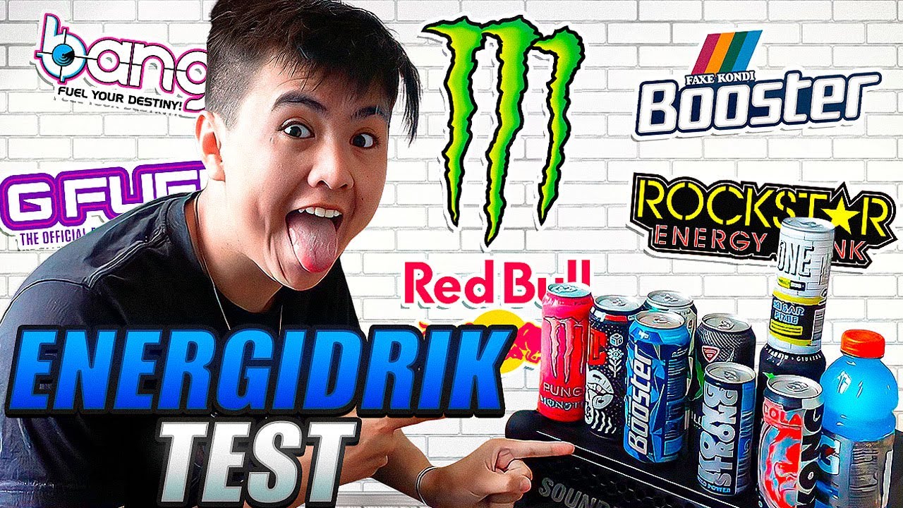 DEN STORE ENERGIDRIK TEST - YouTube