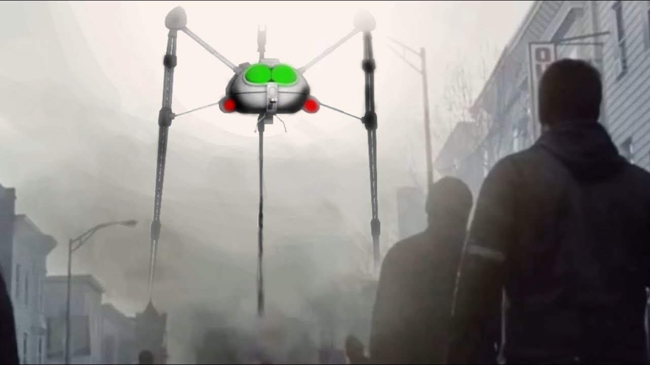 wotw tripod rising scene but with jeff wayne sounds - YouTube