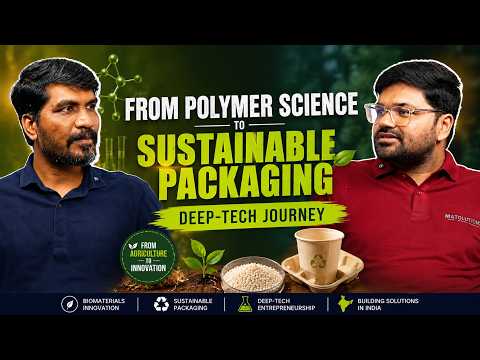 From Polymer Science to Sustainable Packaging: Rehan Ali Pradhan’s Deep-Tech Journey | IIC Talks
