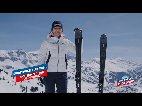 Skiservice für mehr Sicherheit und Fahrfreude - Alexandra Meissnitzer - Hervis Profi-Tipp