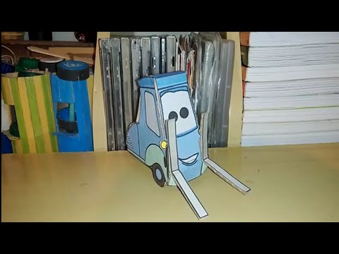 Arte 133. Guido Amigo do Luigi do Relâmpago McQueen Carros 1 (2006 ...