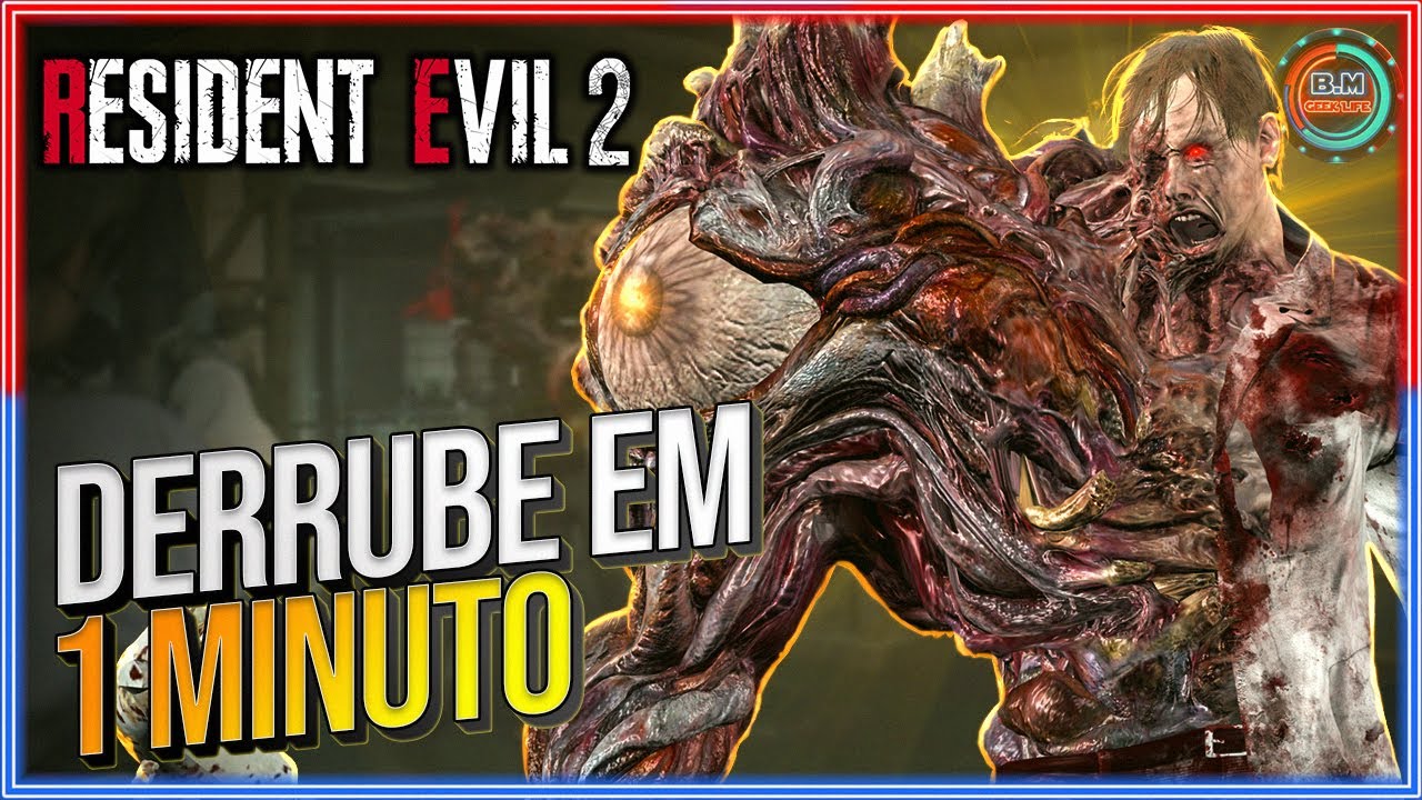 Resident Evil 2 Remake - Como DERROTAR o William Birkin 1° Fase em 1 ...