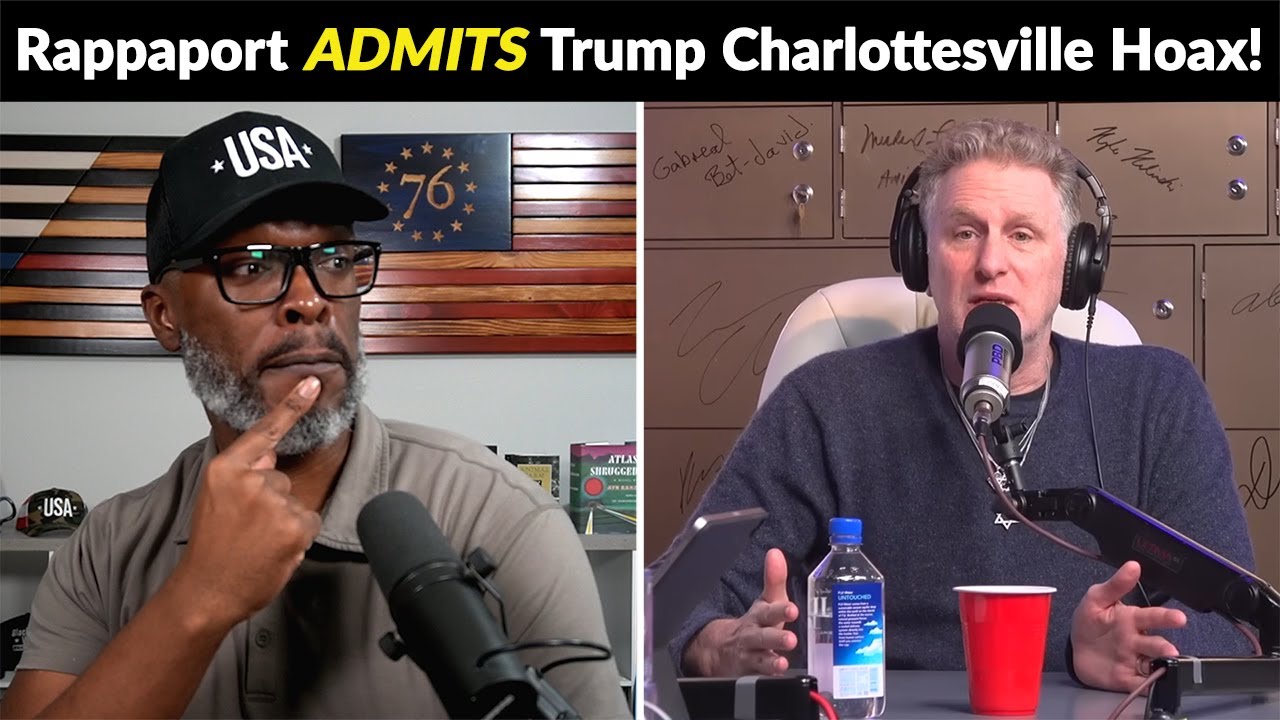 Michael Rappaport ADMITS He Was Wrong On Trump & Charlottesville! - YouTube