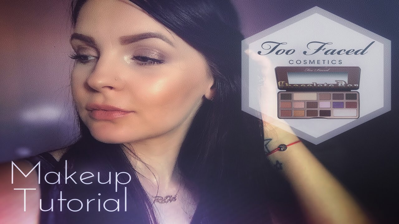 Too Faced Chocolate Bar | Makeup Tutorial - YouTube