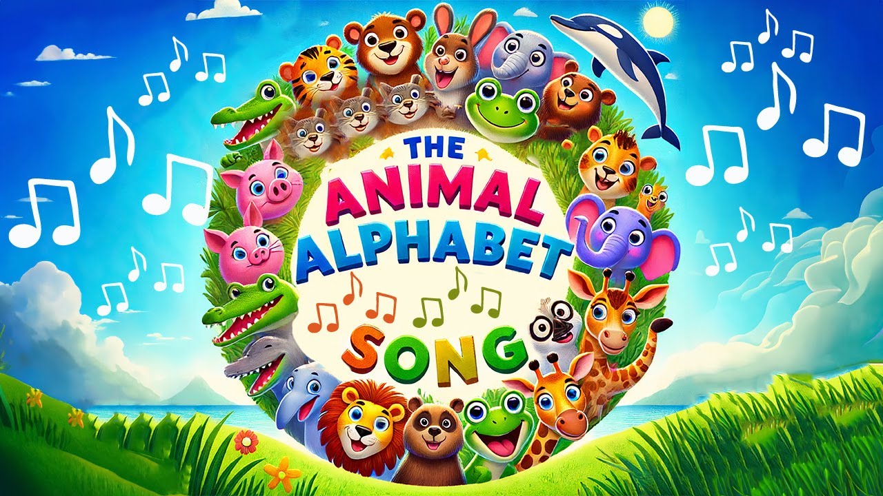 The Animal Alphabet Song | Learn the ABCs with Fun Animal Friends ...