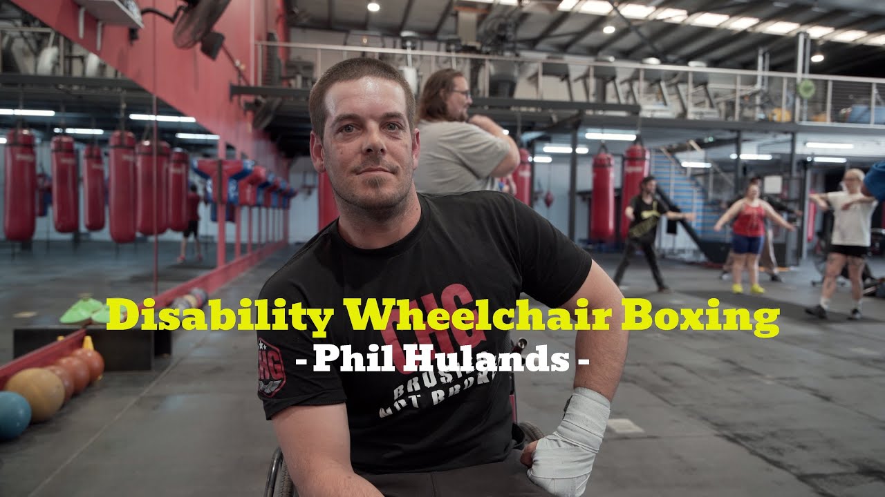 Phil Hulands - Disability Wheelchair Boxing - YouTube