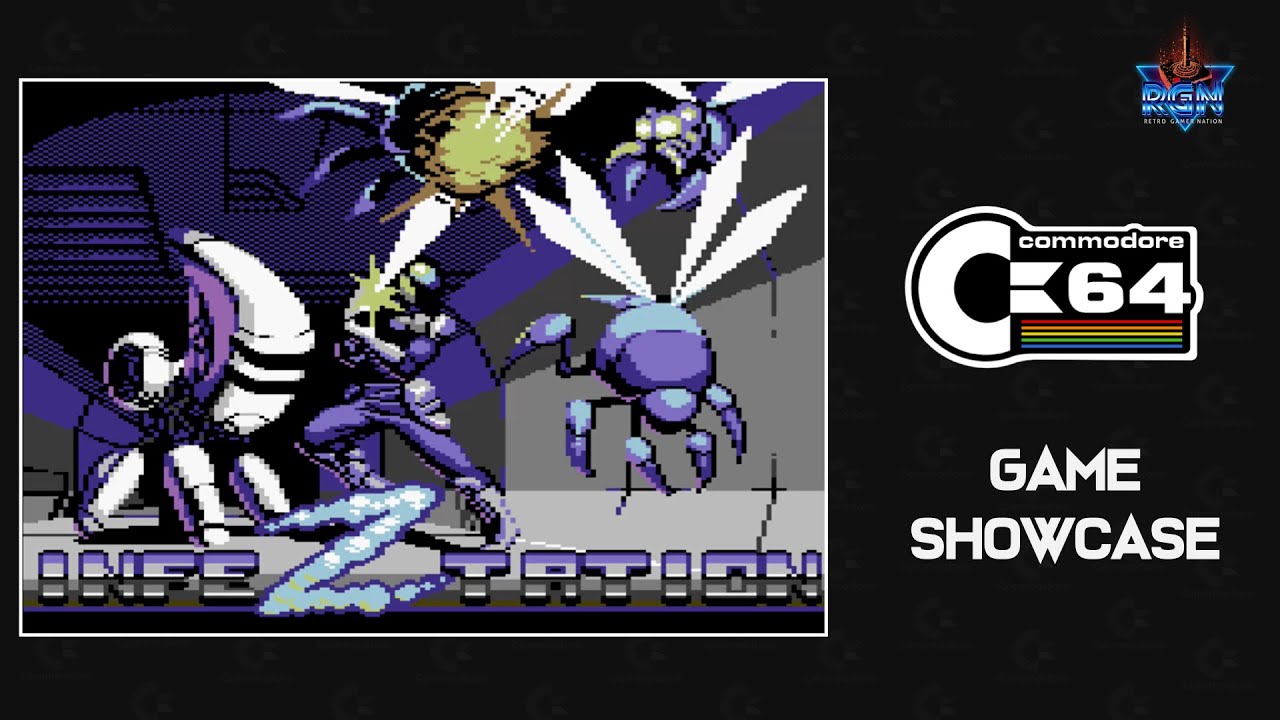 infeztation - New 2024 Game for the Commodore 64 - YouTube