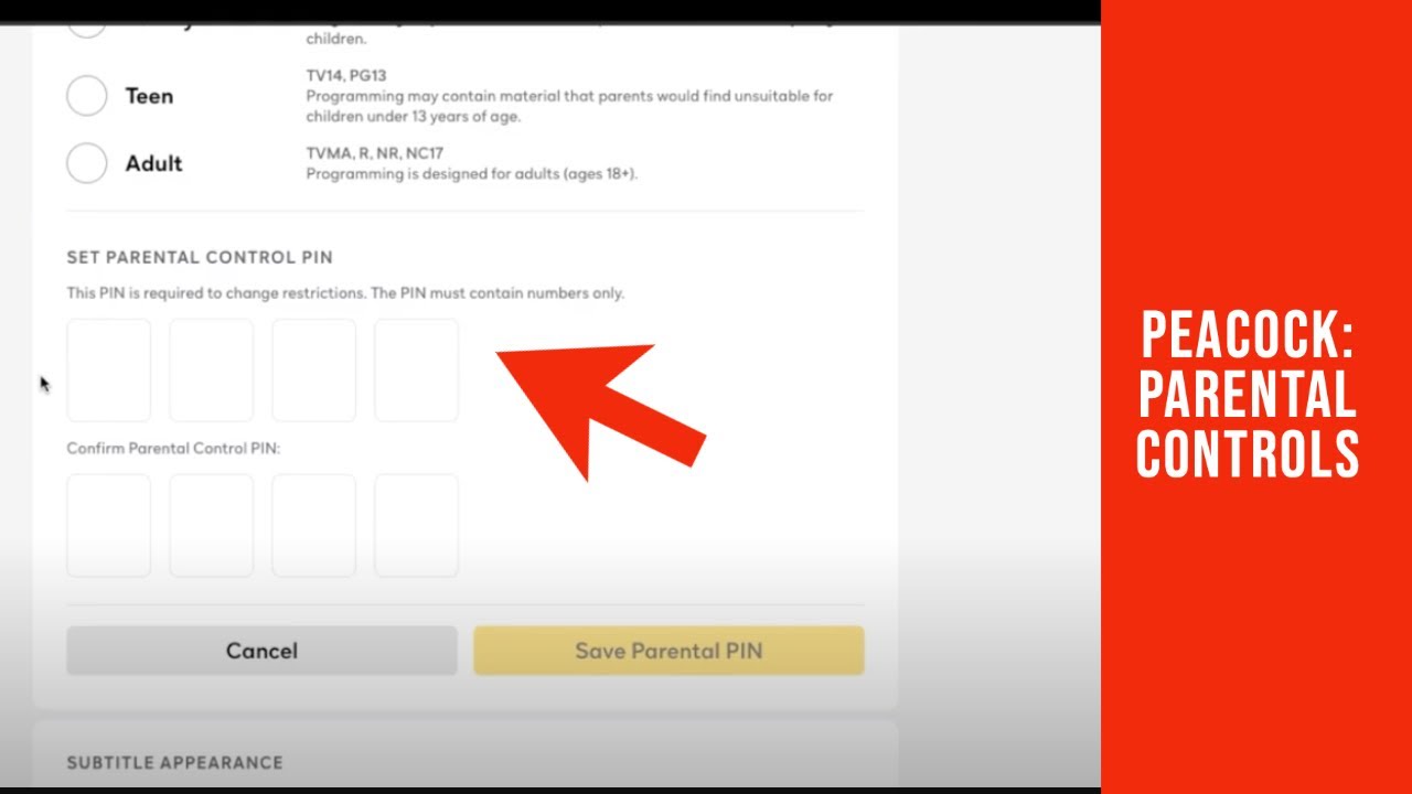 How To Set Parental Controls On Peacock YouTube how-to-set-parental-controls-on-peacock-youtube