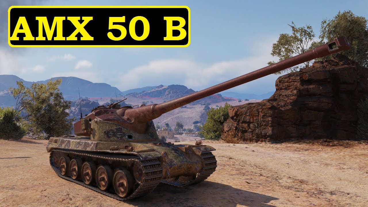 AMX 50 B. World of Tanks Top Replays. - YouTube