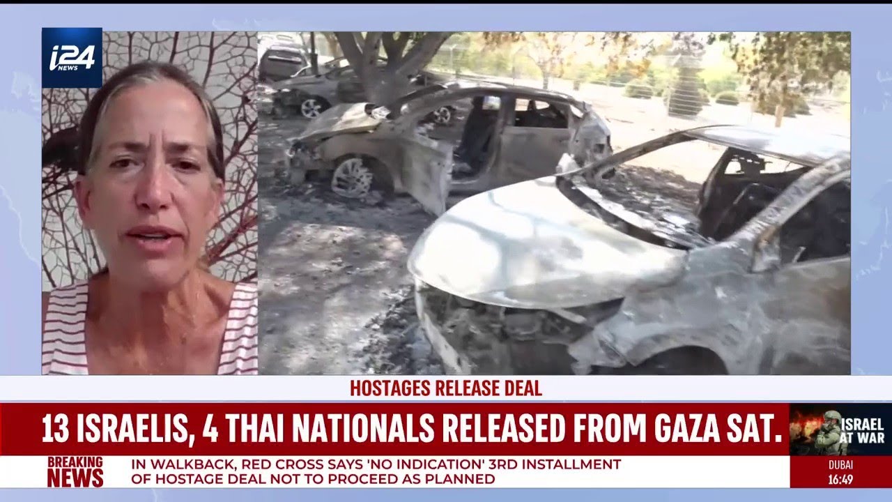 Survivor of Kibbutz Nir Oz massacre shares her story - YouTube