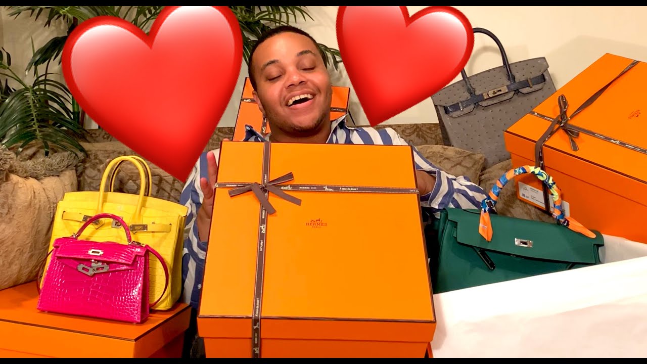 **CROC HERMES MINI KELLY GIVEAWAY** HERMES HIMALAYAN BIRKIN OR KELLY ...