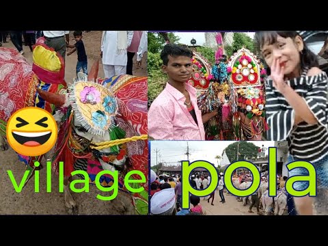 Bail Pola // Pola festival In Maharashtra // bailgada sharyat # ...