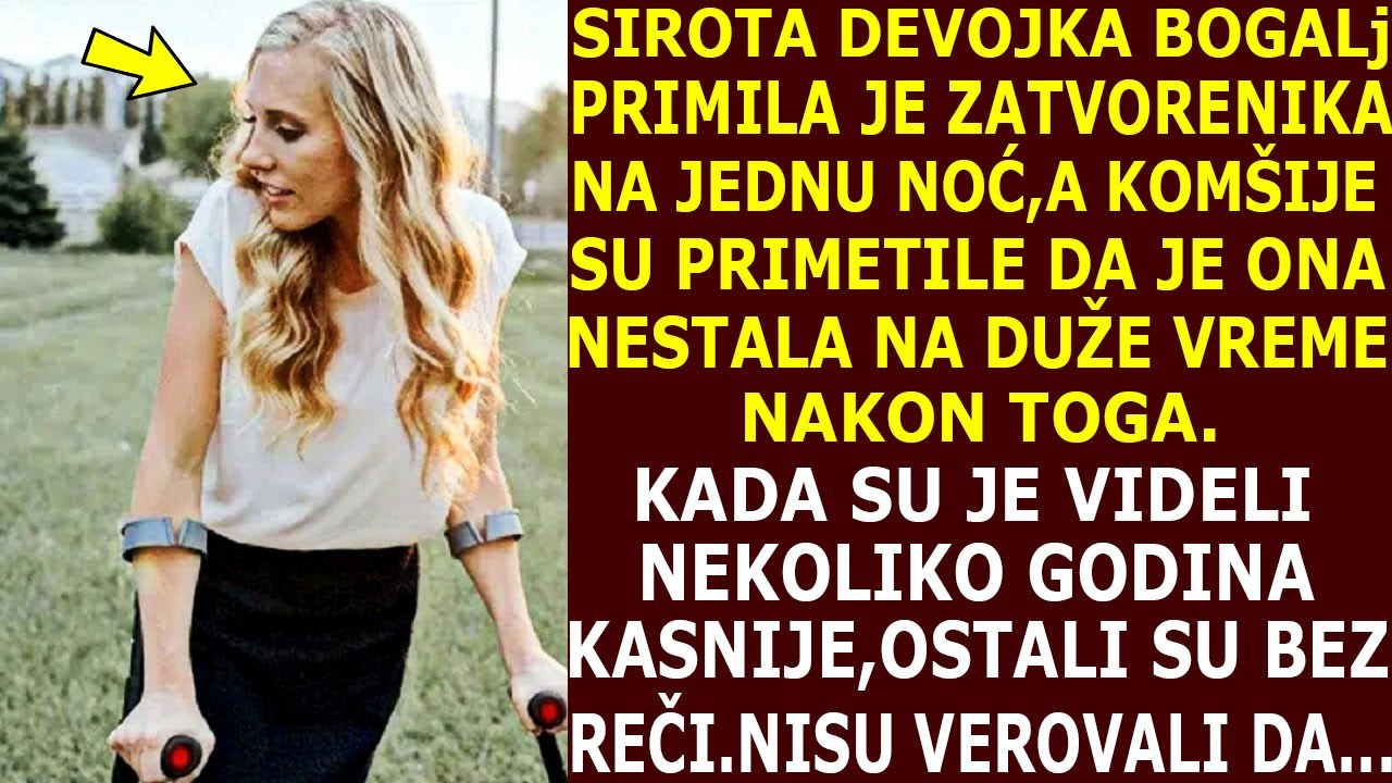 DEVOJKA BOGALj PRIMILA JE OSUĐENIKA KOD SEBE I NESTALA. POSLE GODINU ...