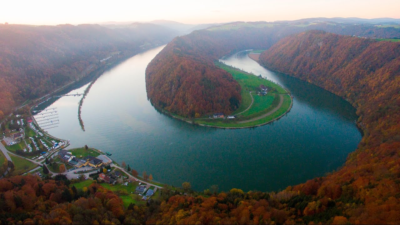 Schlögener Schlinge (Austria) - YouTube