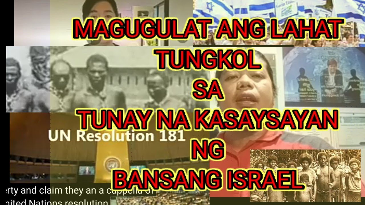 BANSANG ISRAEL, magugulat ang lahat sa totoong kasaysayan, unawaing ...