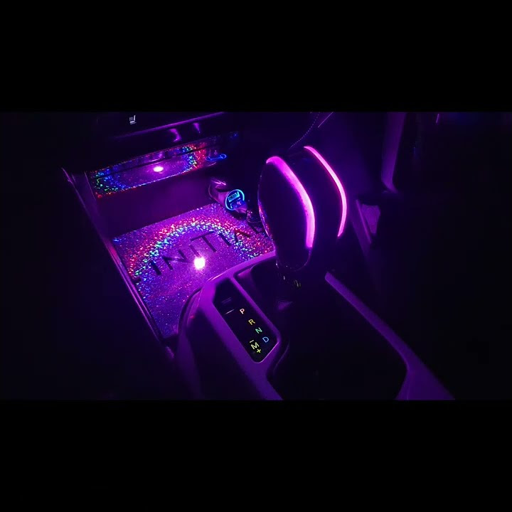 QM6 & DIY 중앙 엠비언트 커버 - YouTube