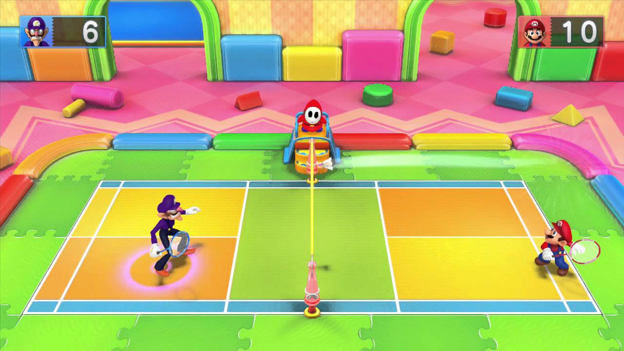 Mario Party 10: Bonus Game - Badminton Bash Gameplay - YouTube