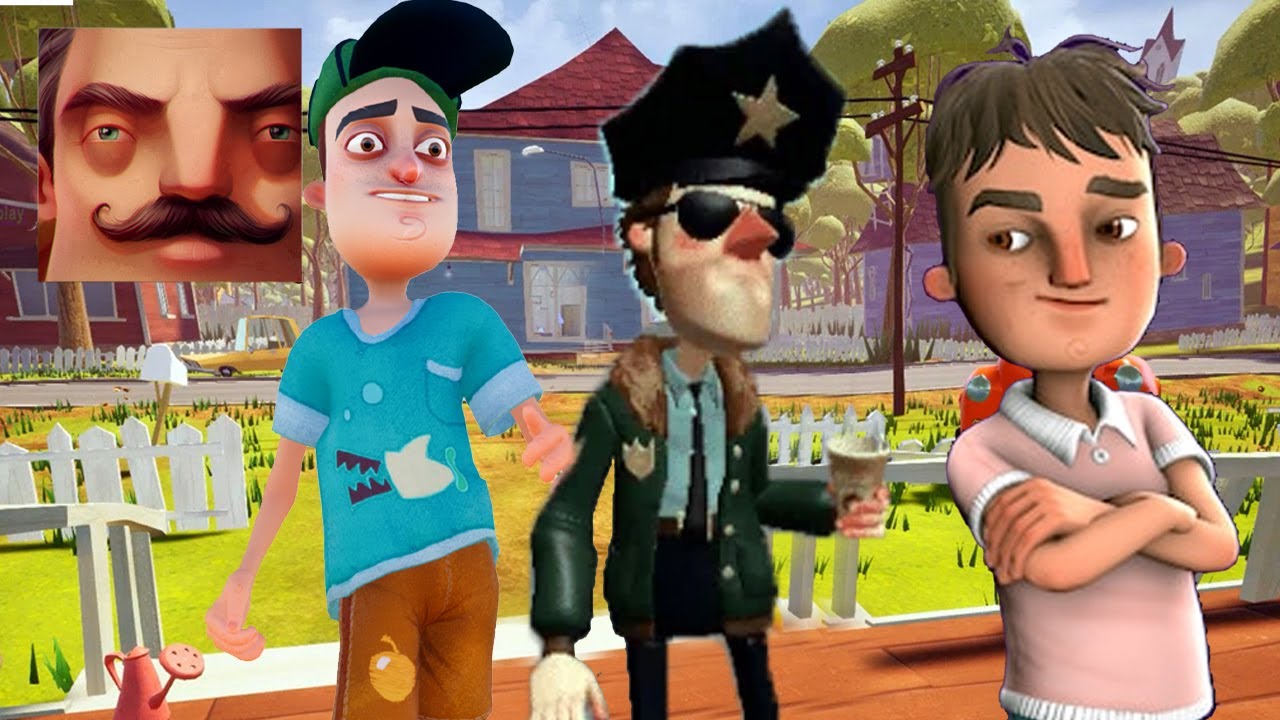 Hello Neighbor - My New Neighbor Hello Neighbor 2 Police Leslie ...