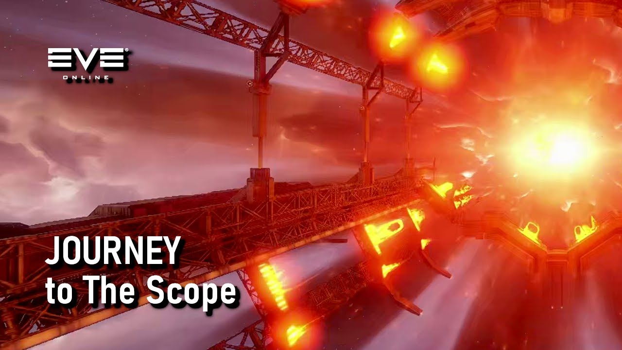 EVE Online - Traveling to The Scope. - YouTube