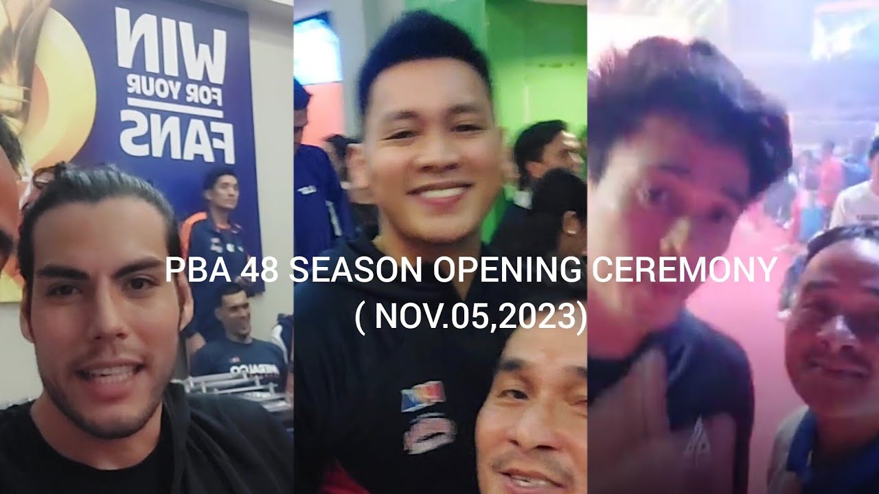 PBA 48 SEASON OPENING CEREMONY ( NOV.05,2023) - YouTube