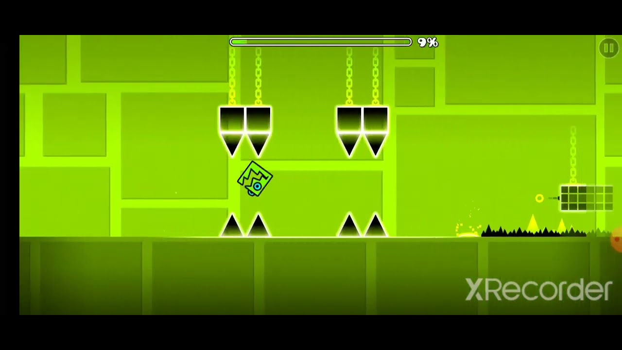 geometry dash back on track - YouTube
