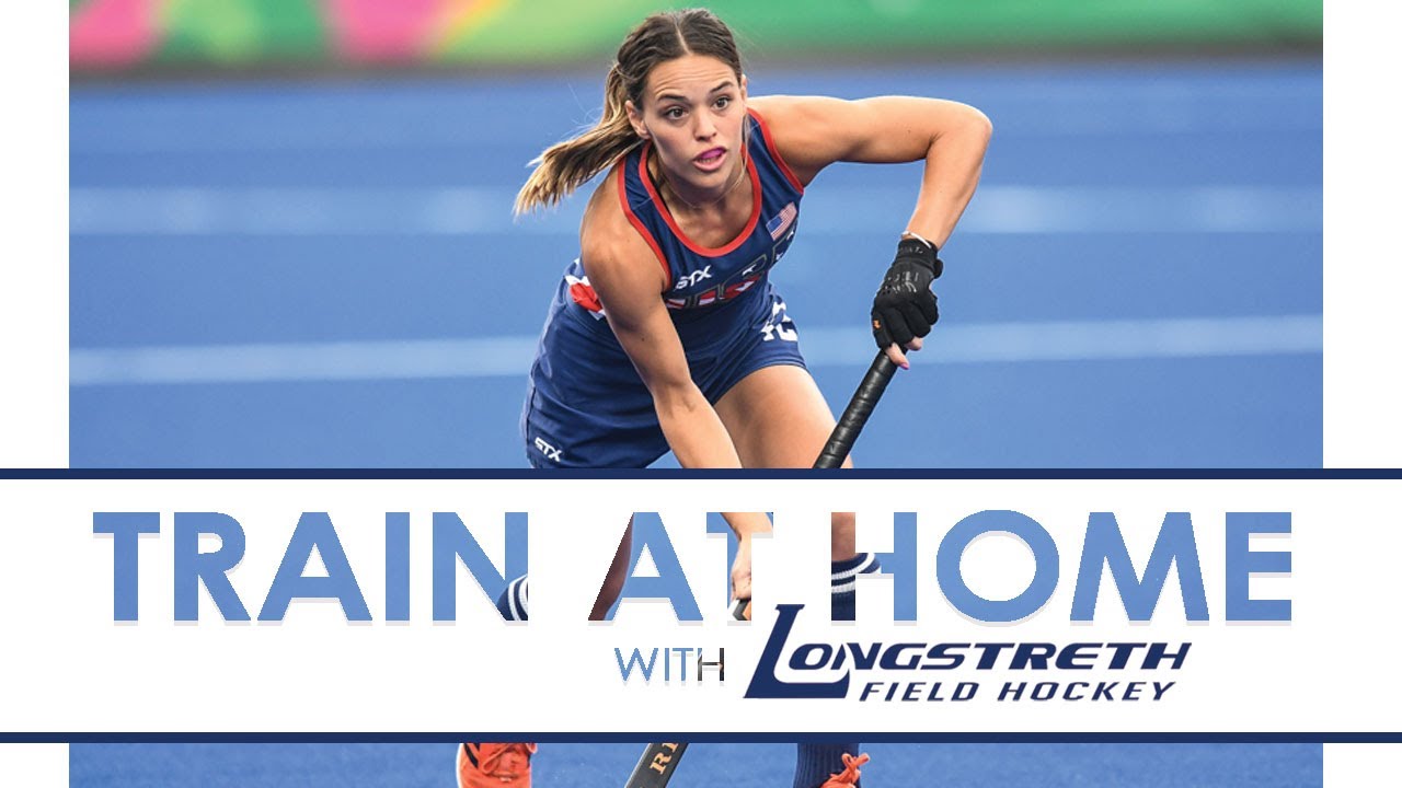Train at Home with Longstreth Field Hockey’s Amanda Magadan - YouTube