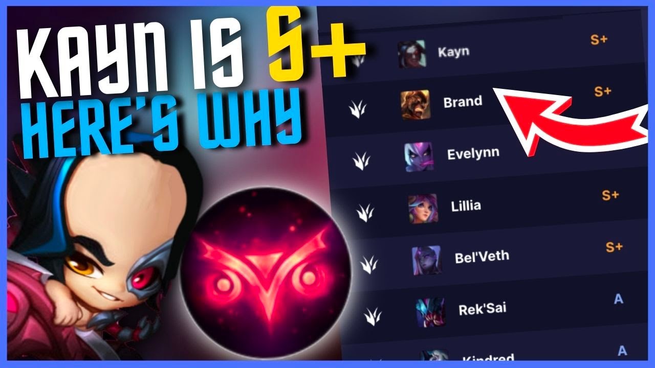 This Rune Makes Kayn S+ Tier AGAIN! (MUST ABUSE) - YouTube