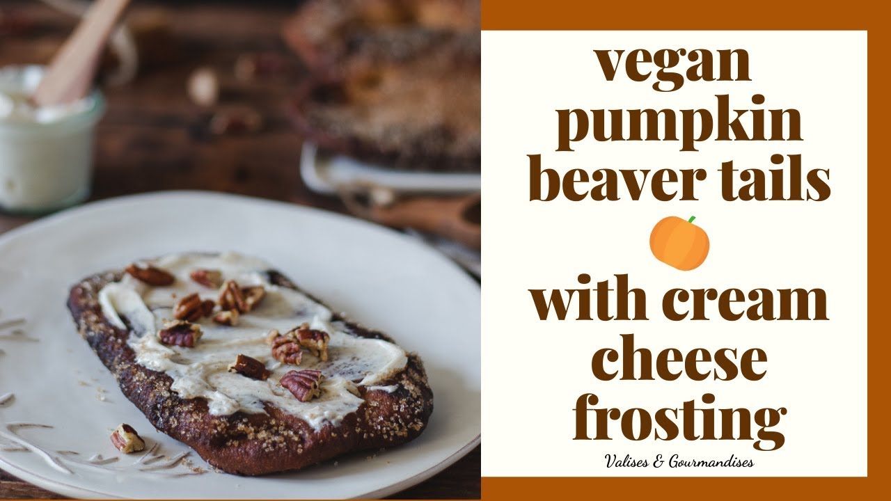 PUMPKIN BEAVER TAILS 🎃 a Canadian classic reinvented - Easy vegan ...