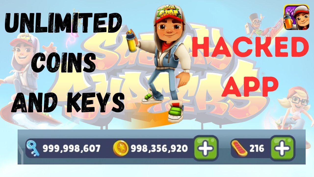 How to get UNLIMITED KEYS and COINS in SUBWAY SURFERS || #youtube # ...