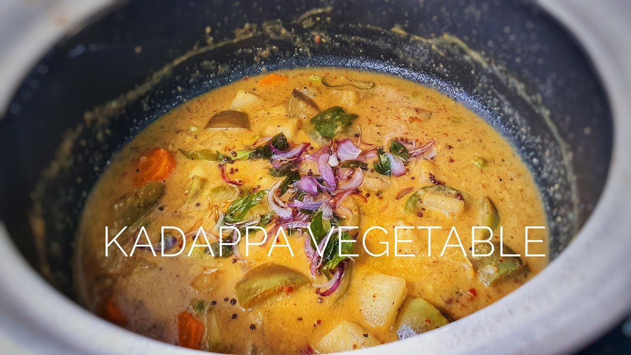 Find out My Friday Menu | How to Make Kadappa Vegetable Gravy | Kurma ...