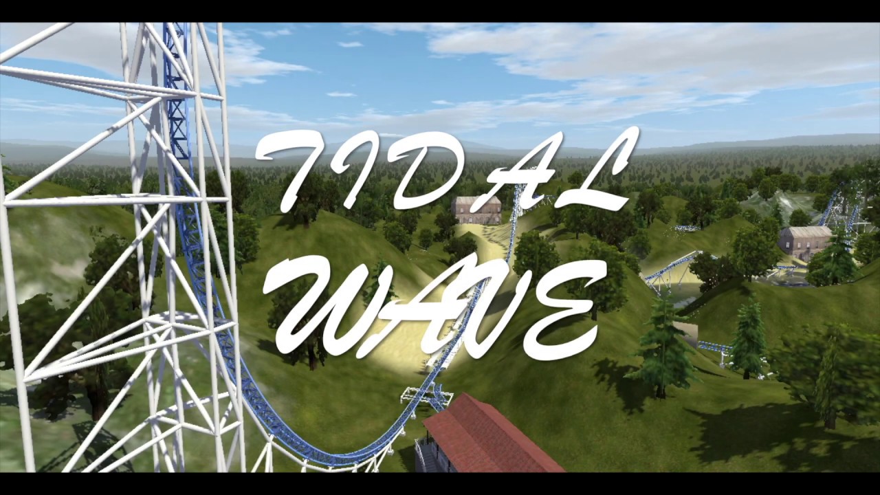 Tidal Wave- No Limits 2 Mack Multilaunch Switch Track Coaster POV - YouTube