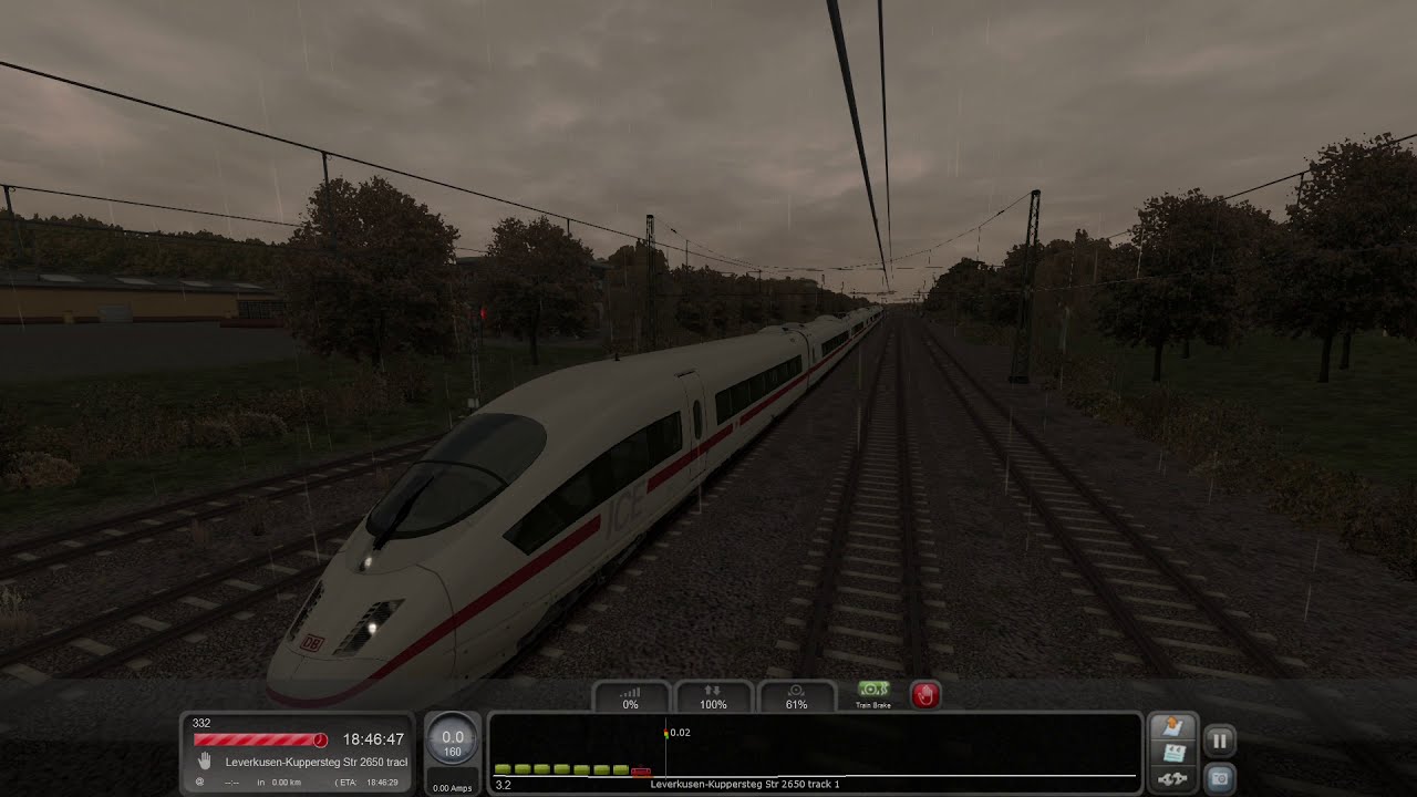 Melting the ICE CS - Cologne to Dusseldorf - DB ICE 3M - Train ...