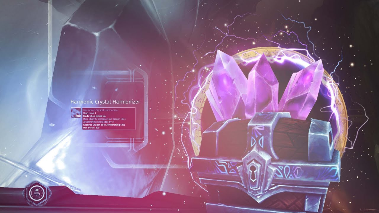 Harmonic Crystal Harmonizer (Dragon Isles Jewelcrafting) - YouTube