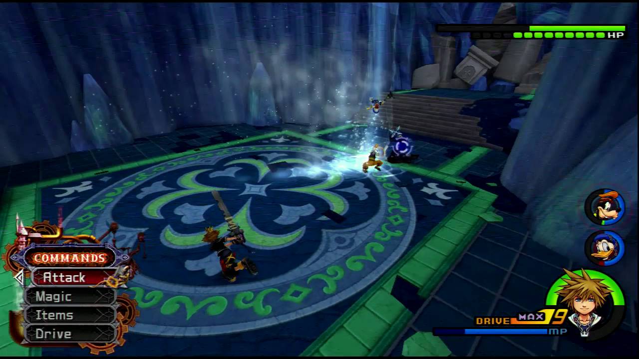 Kingdom Hearts Demyx - Without Firaga or Drive Form on Water Clones ...