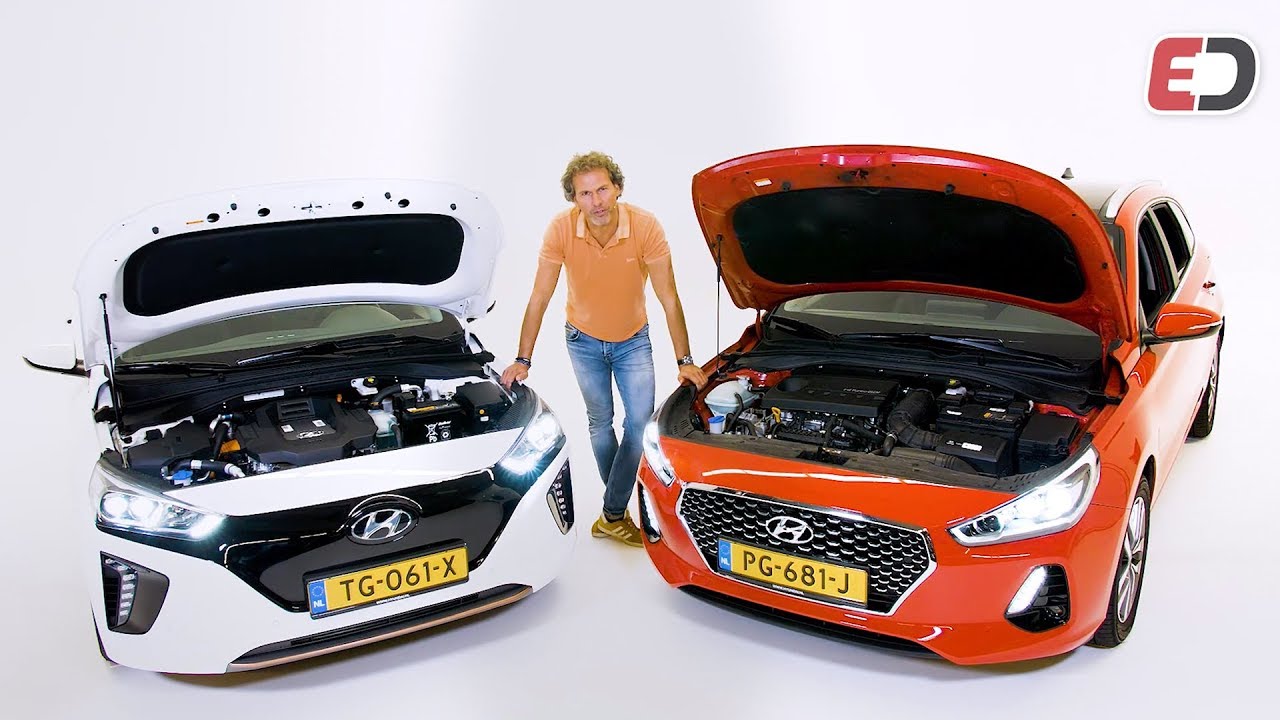 Verschillen tussen een elektrische en benzine auto - e-College #1 - YouTube