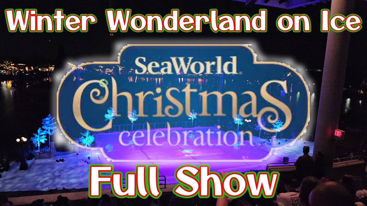 Winter Wonderland On Ice at SeaWorld Orlando's Christmas Celebration ...