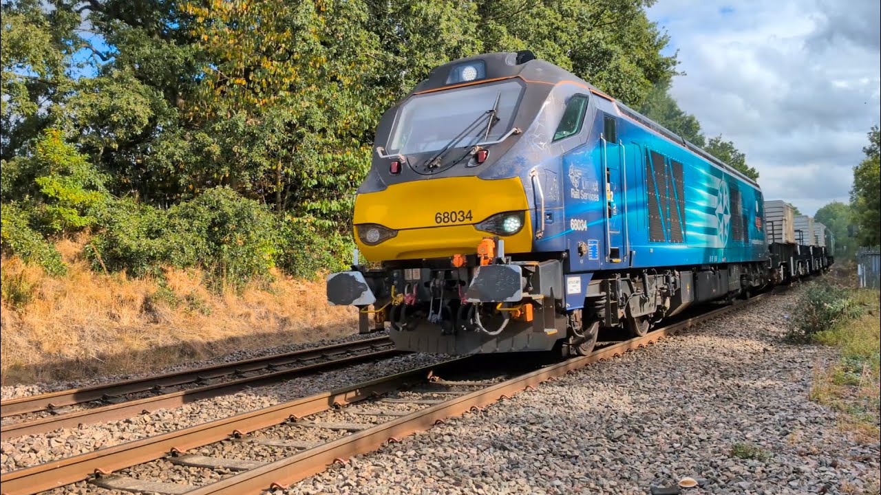 Sutton Park Line: 6M63 Nuclear Flask Train - YouTube