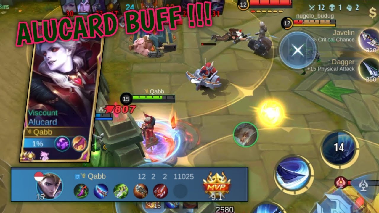 ALUCARD BUFF COUNTER MARTIS LEOMORD !! || TOP GLOBAL ALUCARD - Mobile ...