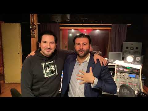 Russian Star singer AVRAAM RUSSO recording new single 'Ya Habibi' with producer DAVID SERERO (2021)