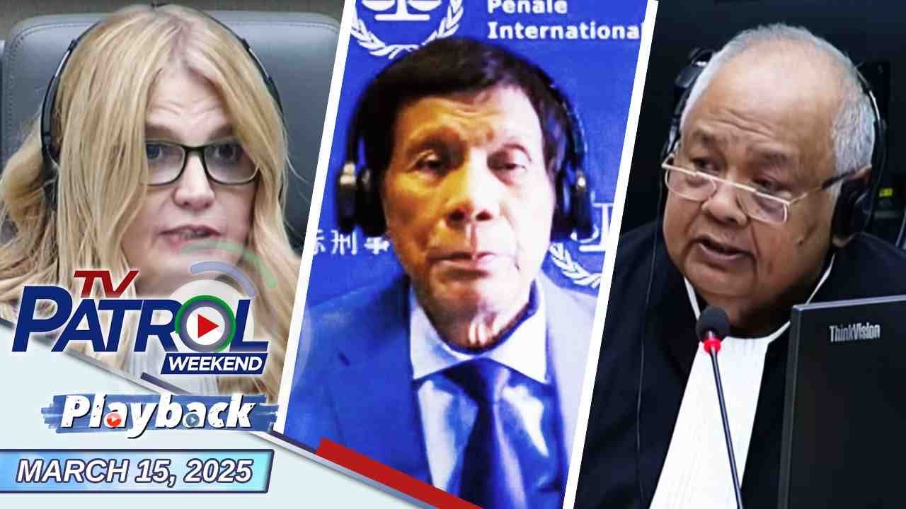 TV Patrol Weekend Playback | March 15, 2025 - YouTube