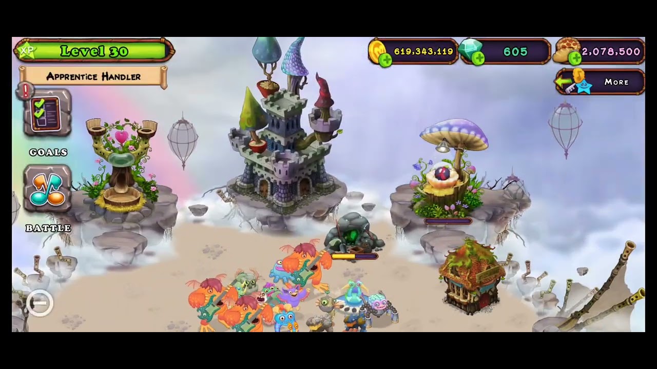My Singing Monsters - Placing My First Reebro On Ethereal - YouTube