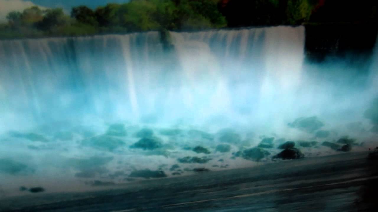 Waterfall w/ Motion & Sound - YouTube