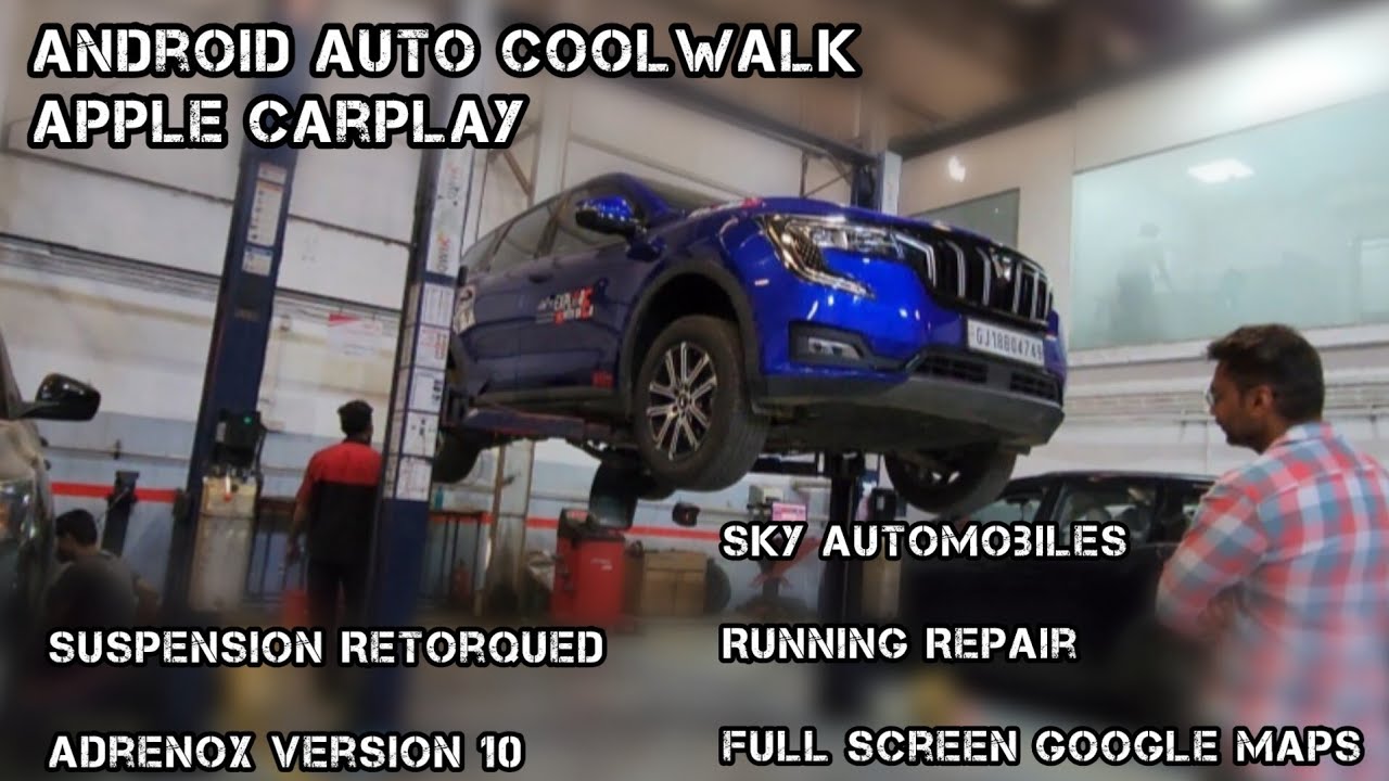 XUV 700's Adrenox upgraded to v10 with Andriod Auto CoolWalk & Apple ...