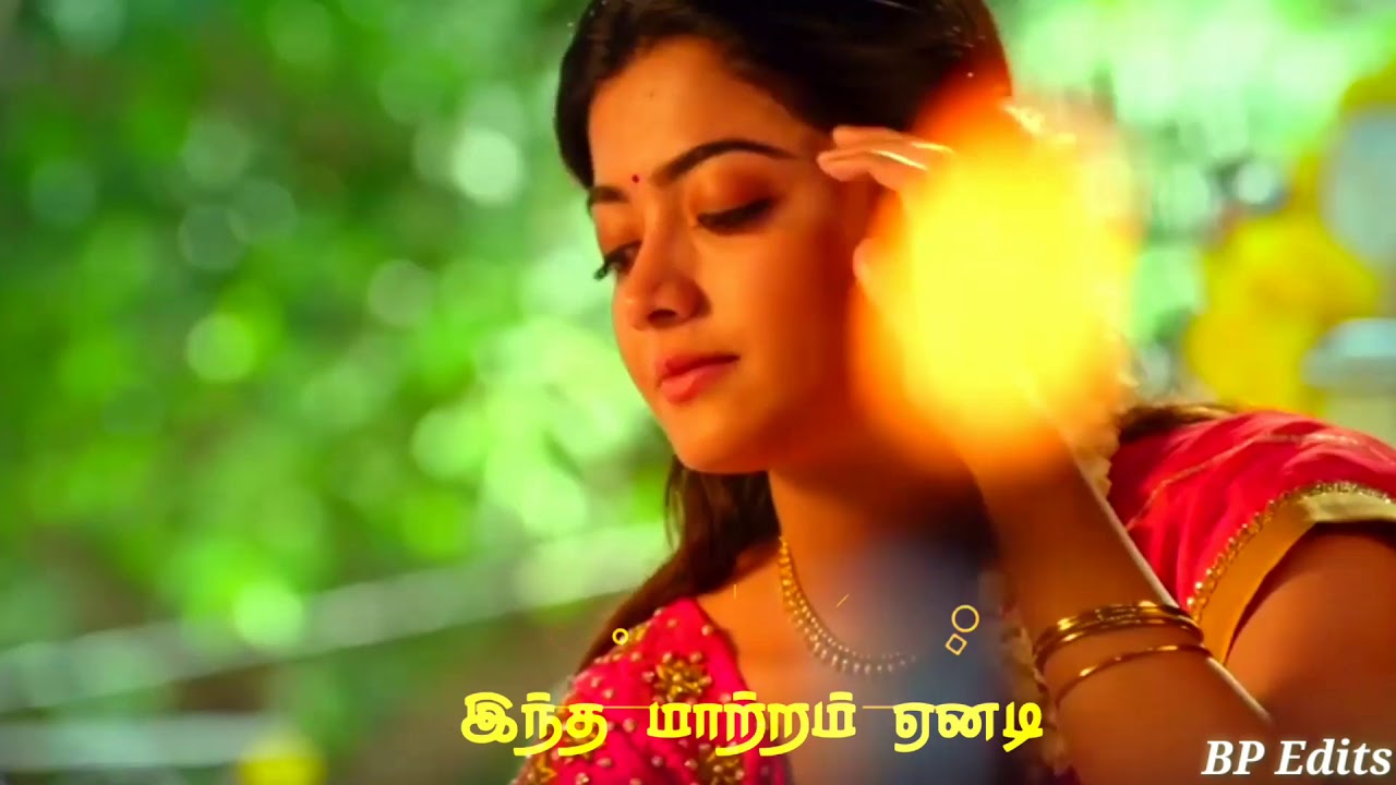 Pennasaiye illa manithan nanadi song lyrics..😍😍 - YouTube