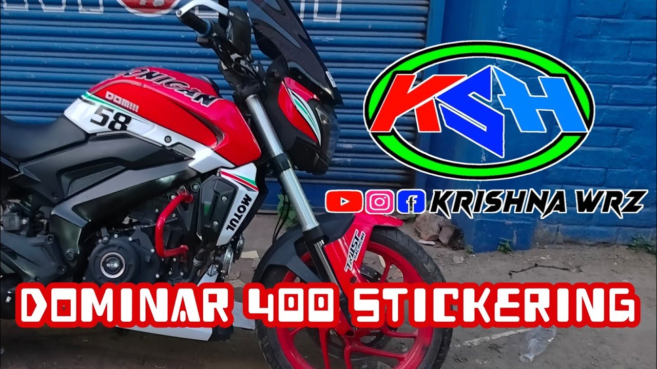 Dominor 400 Sticker Modified 🔥 - YouTube