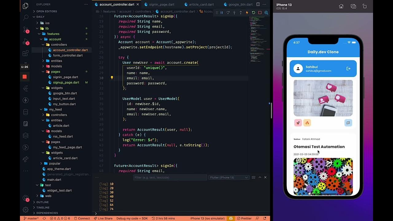 Dailydev Clone With Flutter And Appwrite Youtube