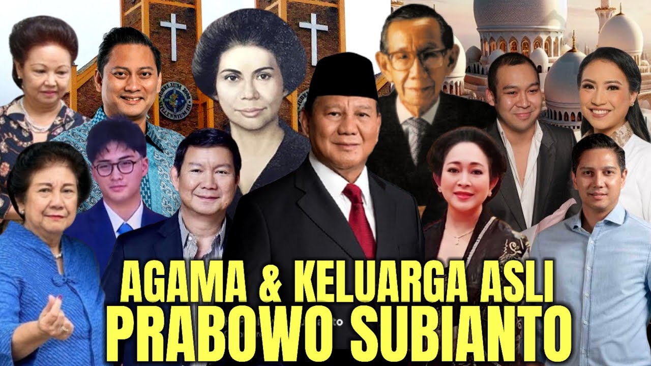 TERLAHIR DARI KELUARGA YANG MULTI AGAMA !! INILAH AGAMA ASLI KELUARGA ...