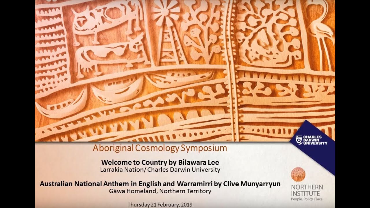 Aboriginal Cosmology Welcome to Country and Australian National Anthem ...
